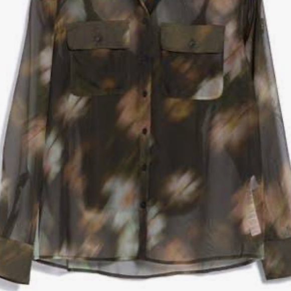 rag & bone | Tops | Rag Bone Camouflage Buttonup Shirtsonica Yellow ...
